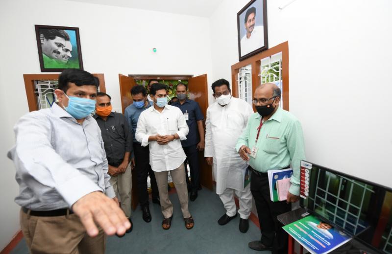 AP CM YS Jagan Inspects Model House In Tadepalli | YSR Congress Party